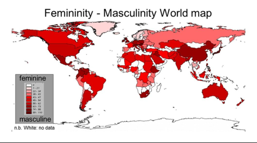 Hofstede’s Cultural Dimensions – 3. Masculinity vs. Femininity